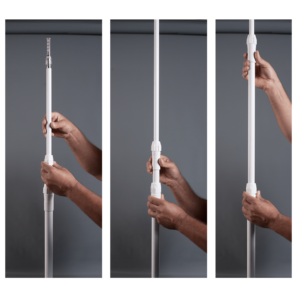 Powered, Heavy Duty Telescoping Whip - Safety Supplies Canada