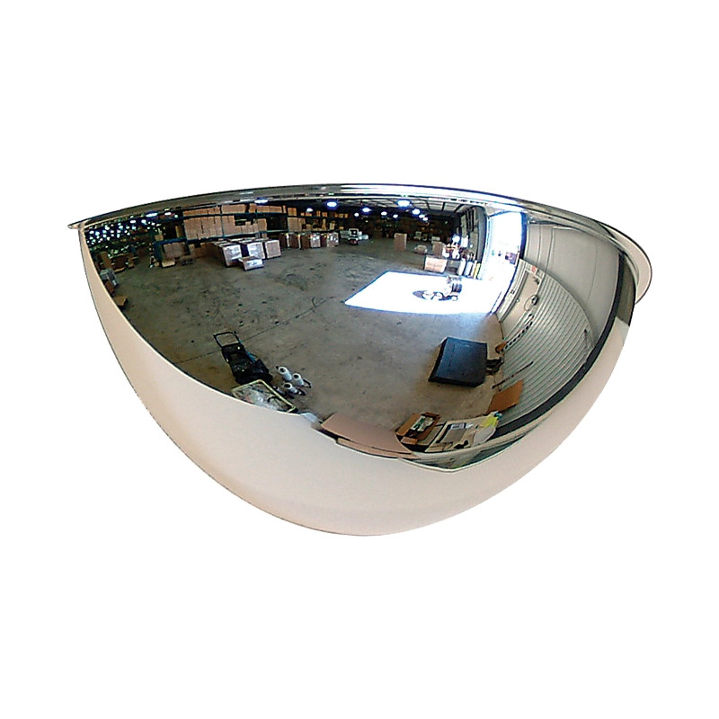 180 Degree Dome Mirror - 1/2 of 24in - Safety Supplies Canada