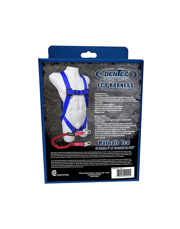 Eco Harness / MB /1D / Universal Size - Safety Supplies Canada