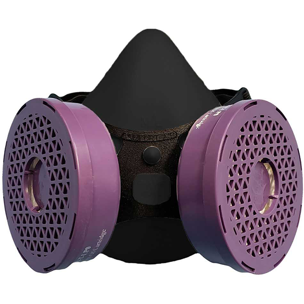 Comfort-Air 400Nx Black Half Mask Complete with P100 without Exhalation ...
