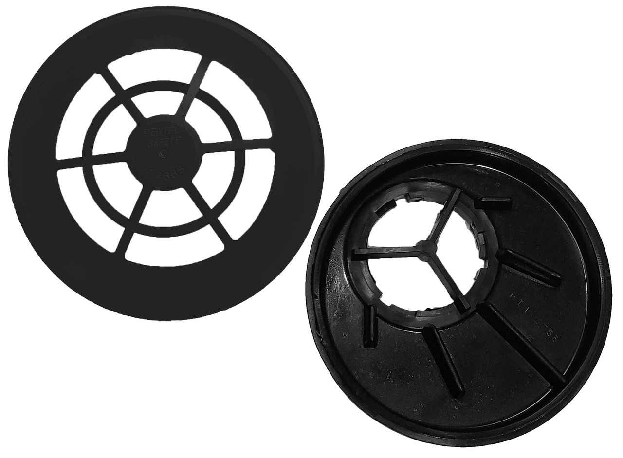 Comfort-Air Nx Black N95 Filter Pad Assembly for N95 Filter Pads - Pack ...