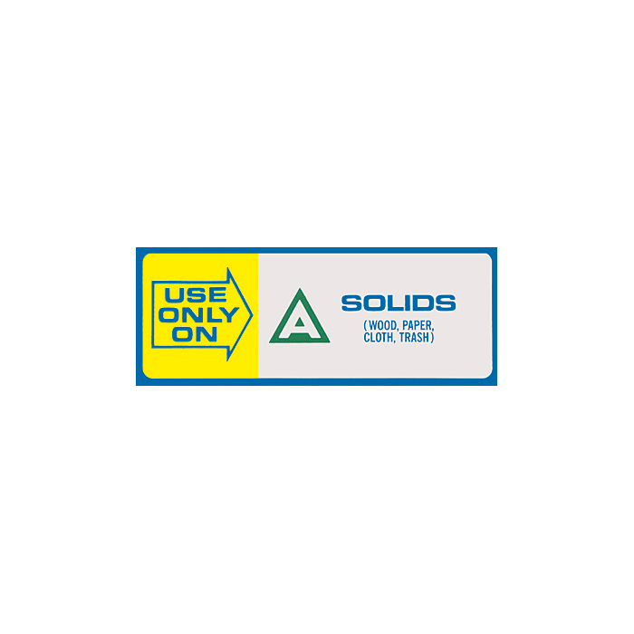 Vinyl Self Adhesive Sign - Use only on - A - Safety Supplies Canada