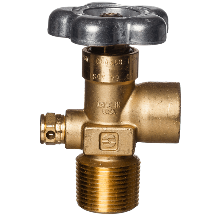 Nitrogen Valve with CGA 580 Outlet - Safety Supplies Canada