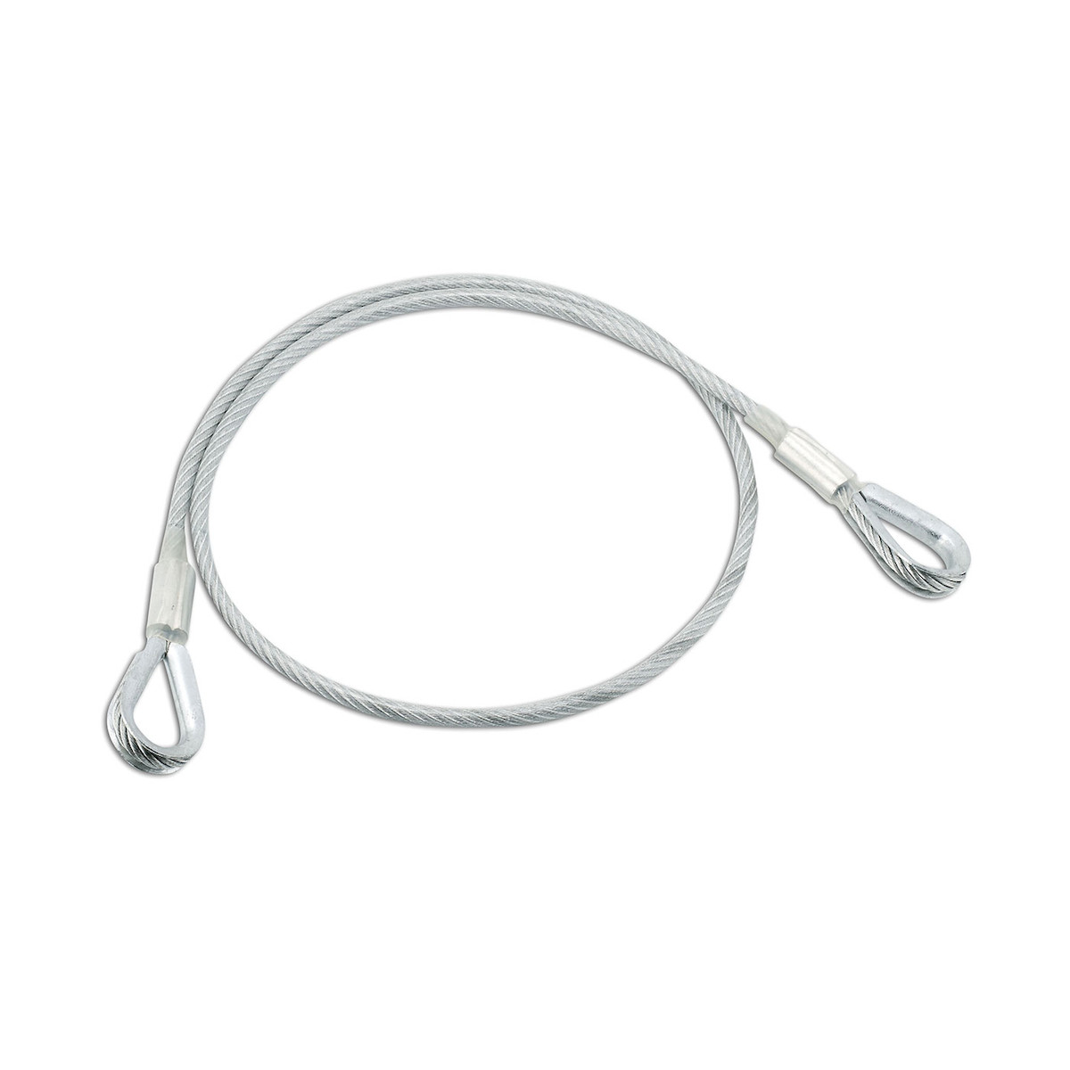 Dynamic Galvanized Steel Cable Sling - 1/4" - SWAGED, 3FT - Safety ...
