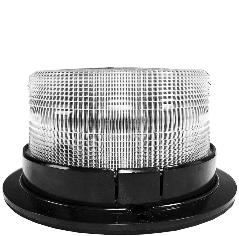 Blue / White Low Profile Dual Colour LED Beacons - Safety Supplies Canada