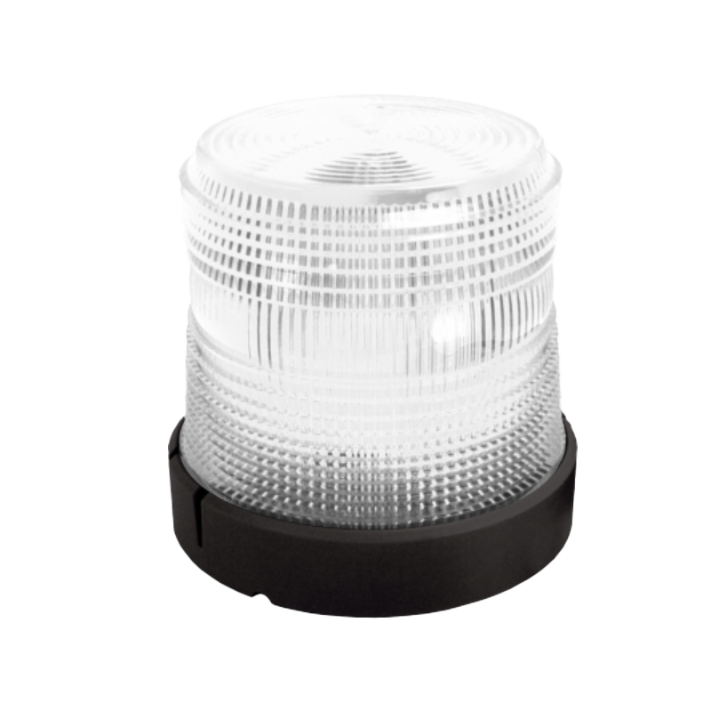 Amber Low Profile Fleet LED Beacon Permanent Mount - Safety Supplies Canada