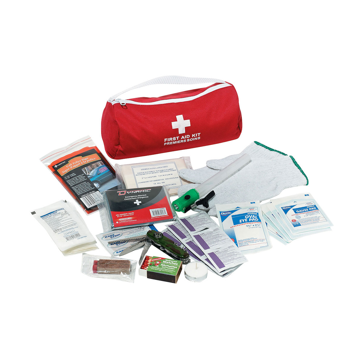 Dynamic Car Kit Emergency - Nylon Bag - Safety Supplies America