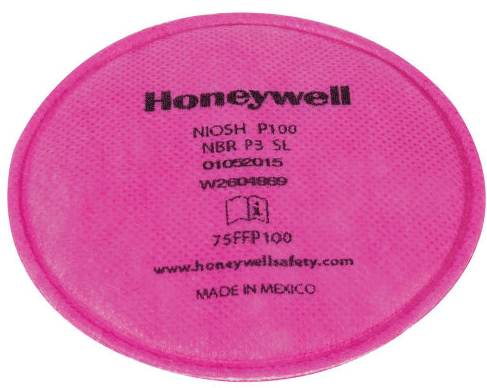 Pancake Filter | Low Profile P100 Filter | North by Honeywell - Safety ...