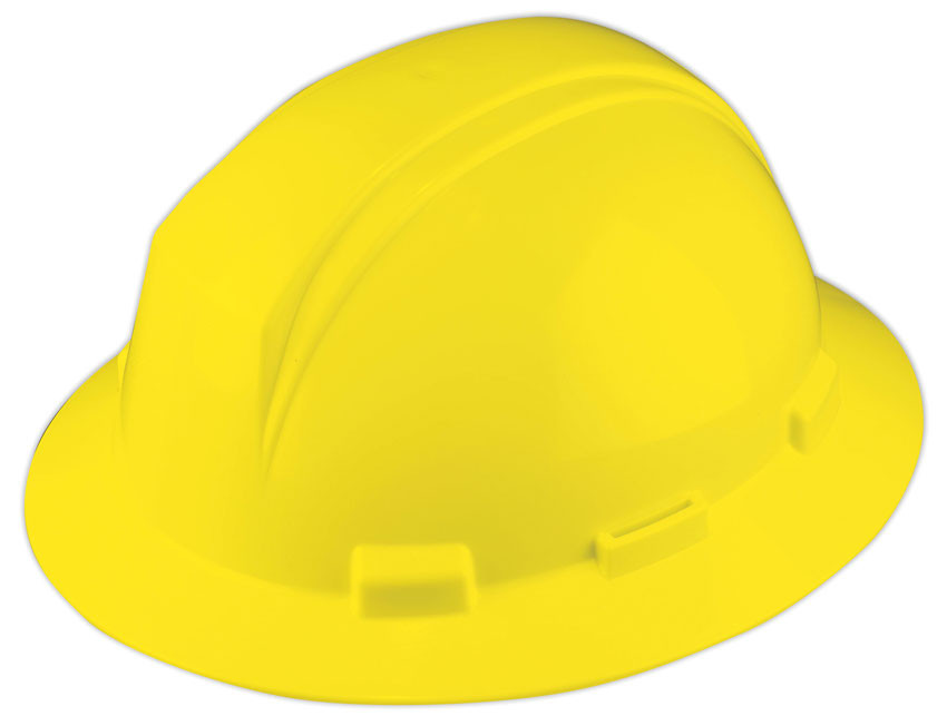 Kilimandjaro Full Brim Hard Hat w/ Sure-Lock Ratchet | CSA, Type 2 ...