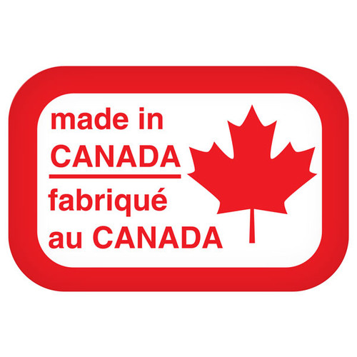 MADE IN CANADA - Handling Label - Safety Supplies Canada