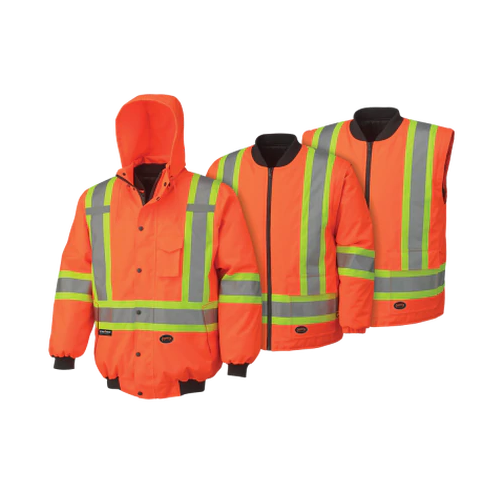 Reflective Jackets | Construction Jacket | Winter Work Jackets - Safety ...