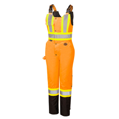 Women's Hi-Viz 100% Waterproof Overalls - Safety Supplies Canada