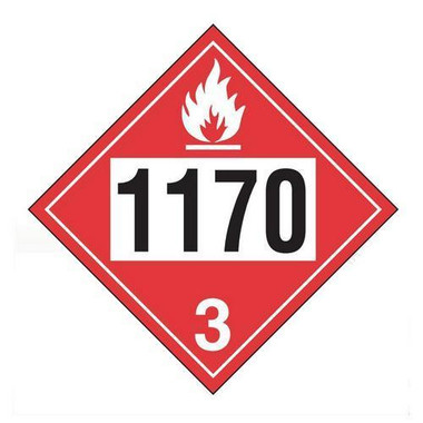 Class 3 Truck Placards (Pack of 100 pcs) - Safety Supplies Canada