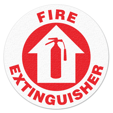 FIRE EXTINGUISHER - Floor Sign - Safety Supplies Canada