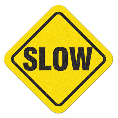 SLOW - Floor Sign - Safety Supplies Canada