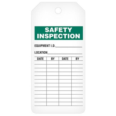 Inspection Tag Roll - "Safety Inspection" - Safety Supplies Canada