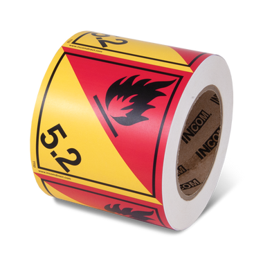 Class 5.2 TDG Label - Organic Peroxides - Safety Supplies Canada