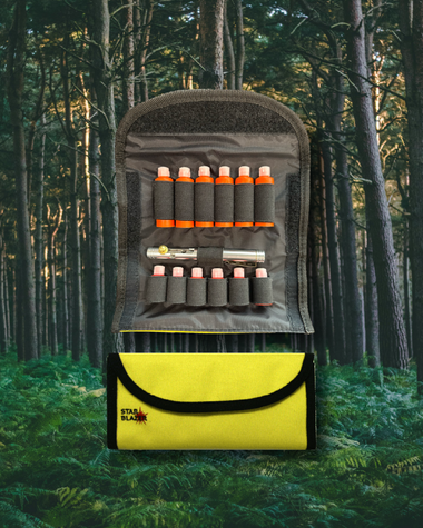 Deluxe Kit - Center Fire (Deluxe Pouch-6 Flares-6 Cracker-1 Pen ...