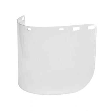 Faceshield - Flat Clear Polycarbonate - 8x15.5" - Safety Supplies Canada