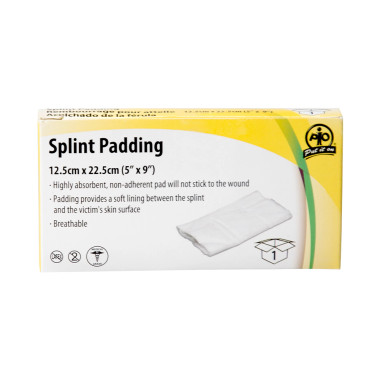 Splint Padding - 12.5 x 22.5cm - 1/Box - Safety Supplies Canada