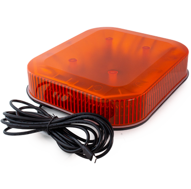 Amber 10" Compact ULP LED 15VDC USB-C - Safety Supplies Canada