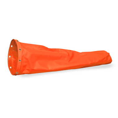 Orange Fluorescent Windsock - Safety Supplies Canada