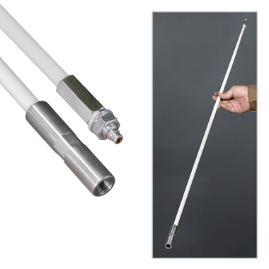 Powered Heavy Duty Whip Extension with Threaded Base - Safety Supplies ...