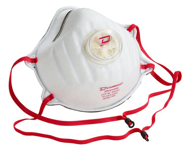 N95 Respirators Deluxe Valve | Pack of 10 | Dynamic RPD814P95 Safety ...