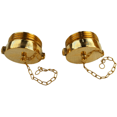 2-1/2" Threaded Plug with Chain - Safety Supplies Canada