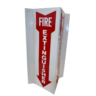 Fire Extinguisher 3D Stand-Out Sign - Safety Supplies Canada