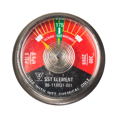 Pyro-Chem Wet Chemical Gauge - 175 psi - Safety Supplies Canada