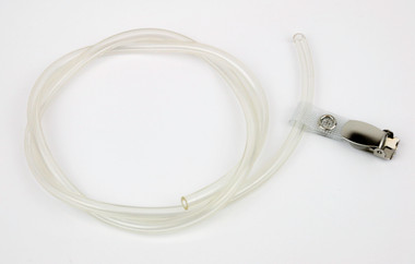 Sampling Hose Clip with 3 ft Hose Tygon ID-1/8" (3.18mm), OD-1/4" (6 ...
