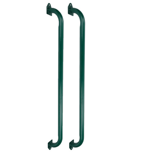 Large Long Green Steel Handle (Pair)
