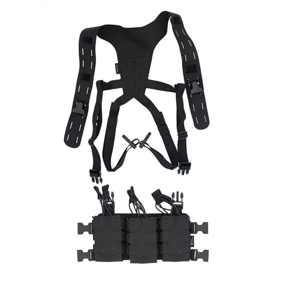 HITMAN GEAR™ Six Pack Rifle Placard with Lightweight Harness