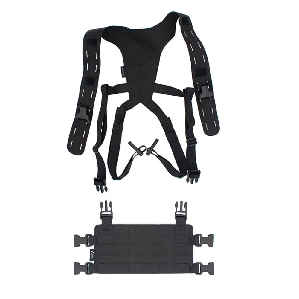 Hitman Gear MOLLE Placard with Lightweight Harness - Wilder Tactical