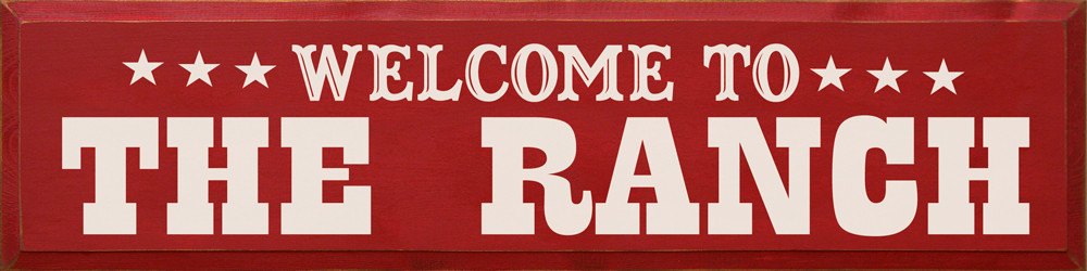 Wood Ranch Sign | Wood Signs With Sayings Wholesale | Sawdust City ...