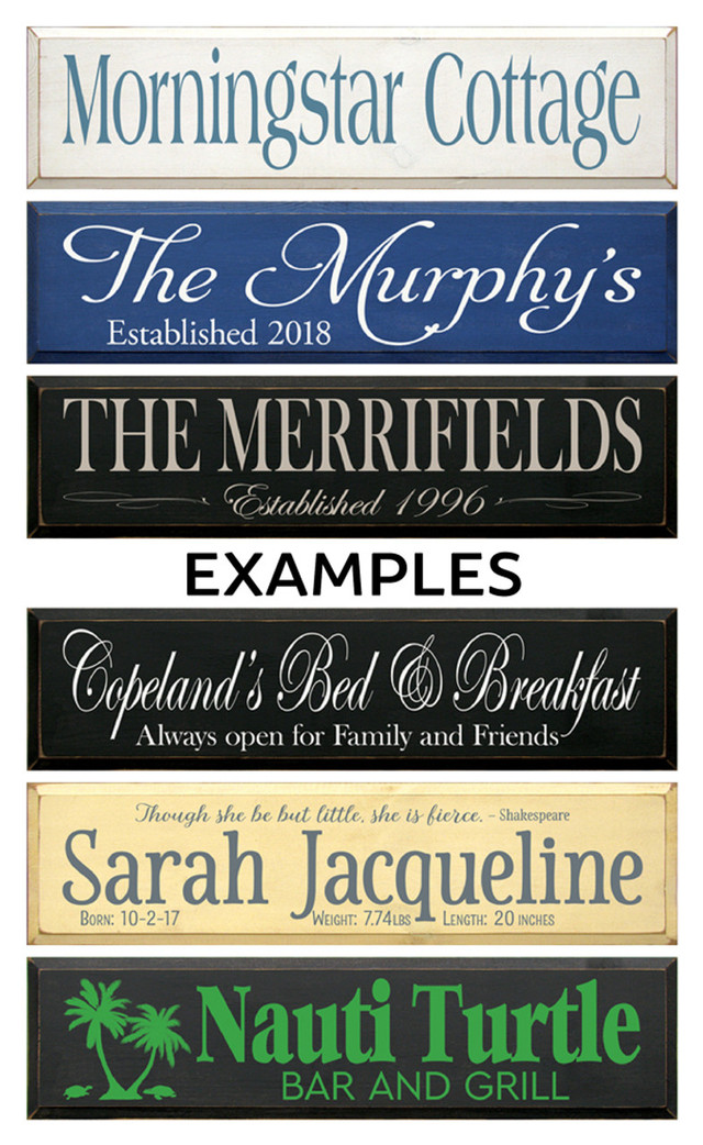 Custom Wood Sign | Customize Your Own Sign | Sawdust City Custom ...