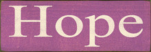 Wooden Hope Sign | Wood Signs With Sayings Wholesale | Sawdust City ...