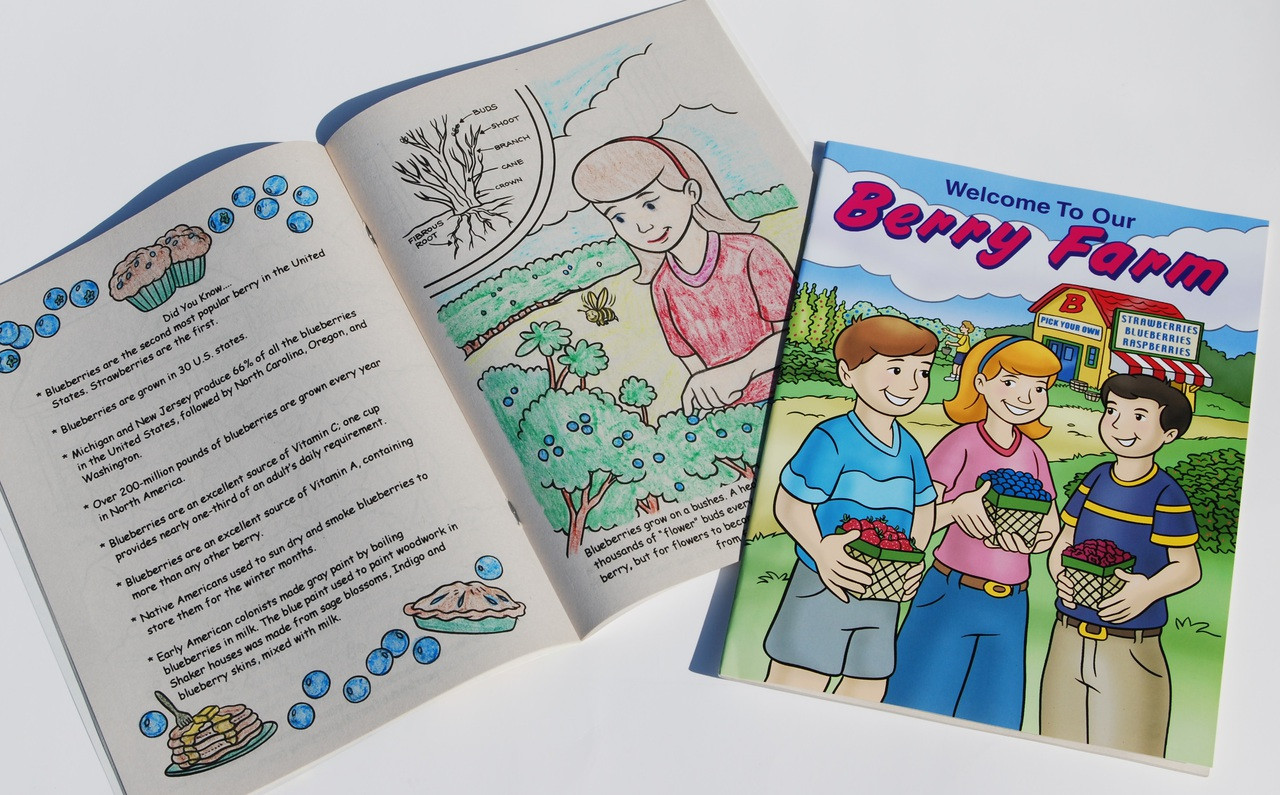 Berry Farm Coloring Book