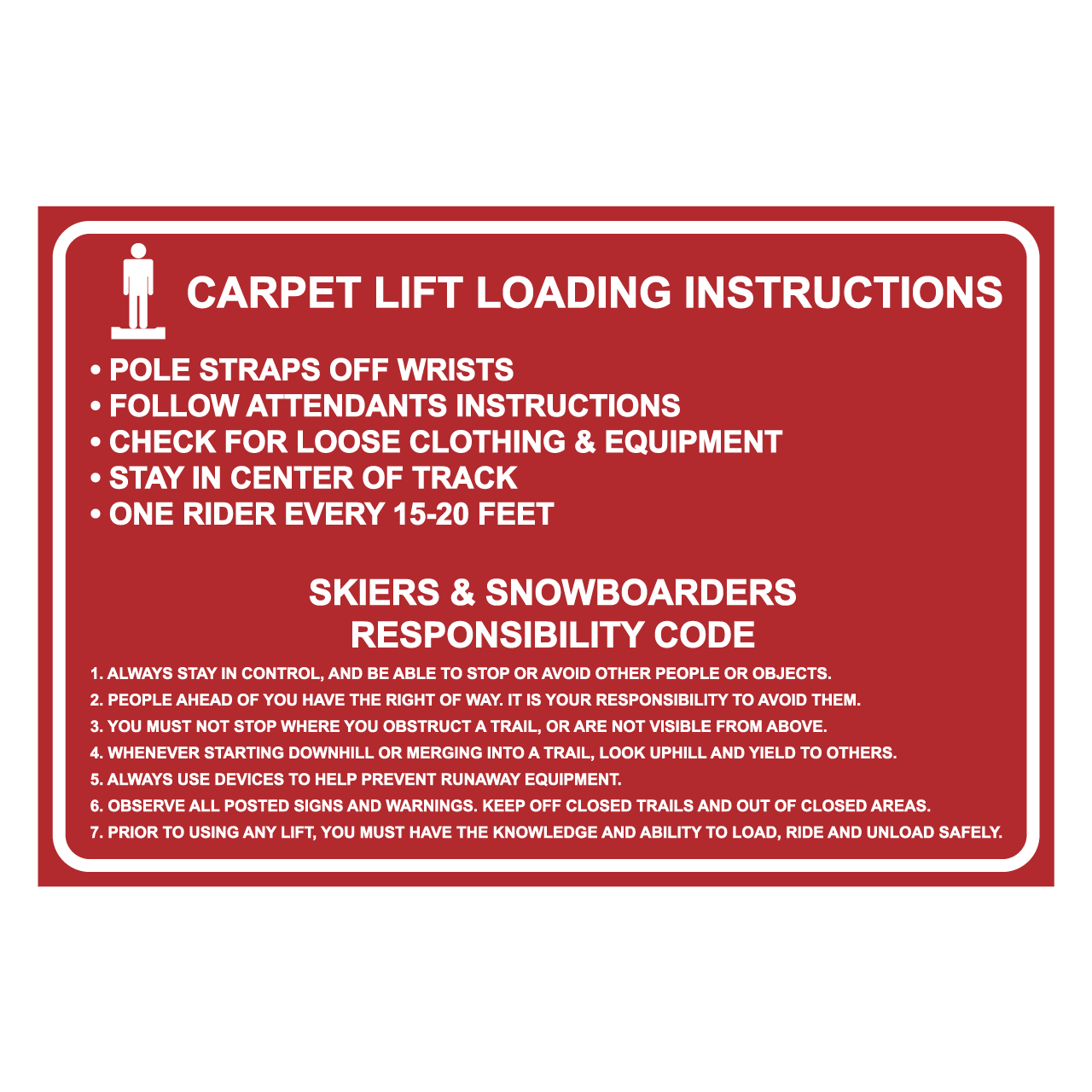 Custom Ski Resort Signs