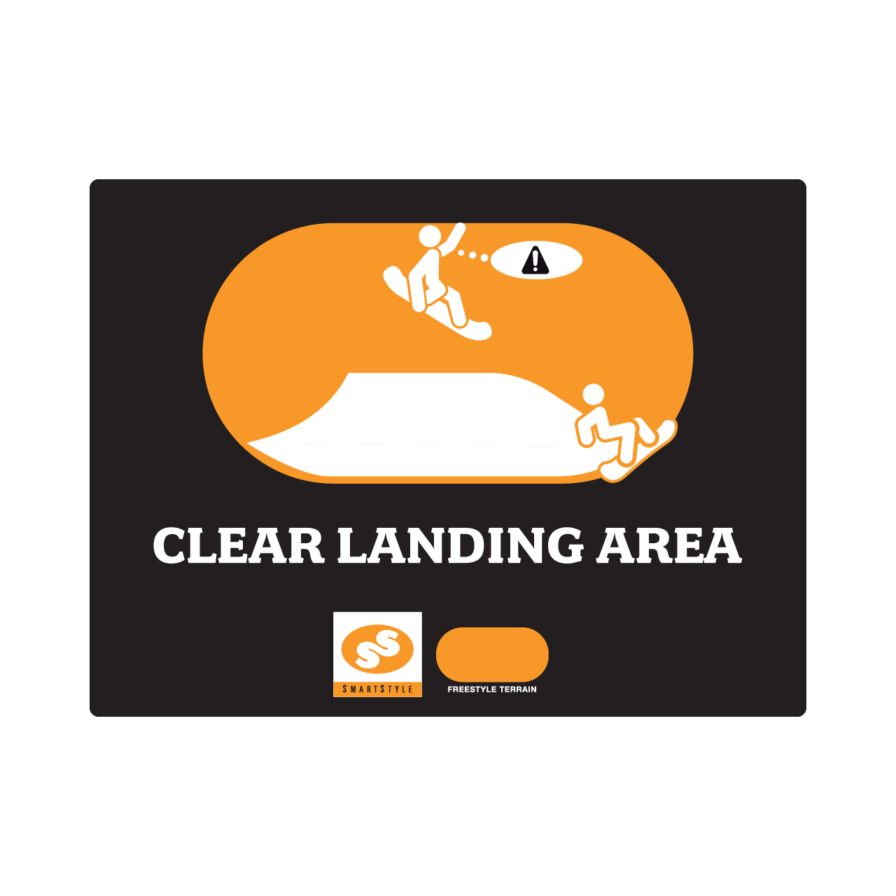 24" x 18" Clear Landing Area (TP24)