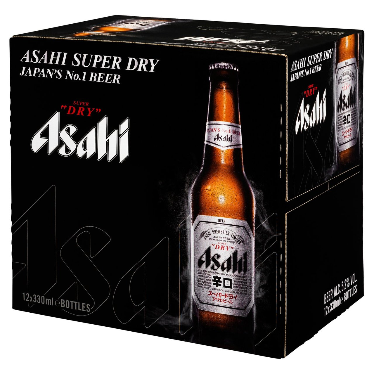 Asahi Super Dry 330ml (12 Bottles) - Liquid Library