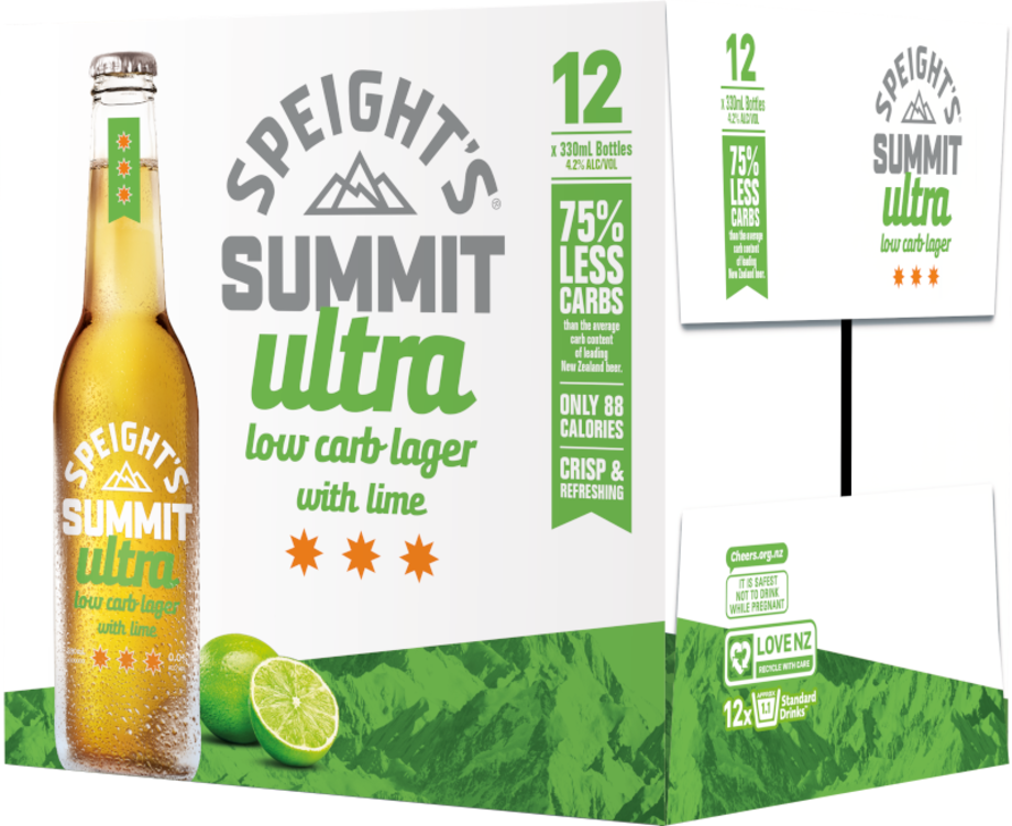 Speights Summit Ultra Lime 330ml (12 Bottles) - Liquid Library