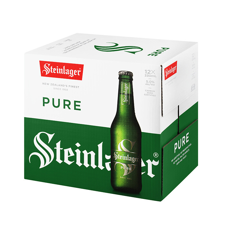 Steinlager Pure 330ml (12 Bottles) - Liquid Library