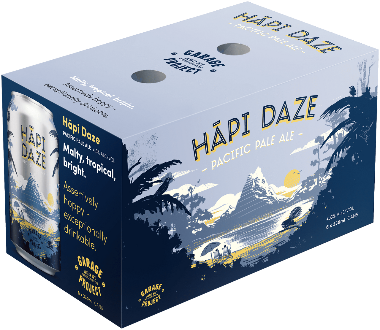 Garage Project Hapi Daze 330ml (6 Cans) - Liquid Library