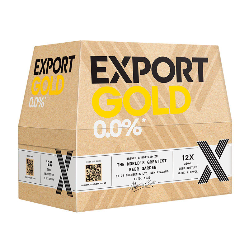 Export Gold 0% 330ml (12 Bottles) - Liquid Library