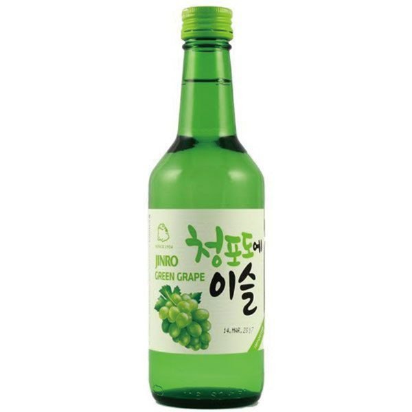 Jinro Soju Green Grape 360ml - Liquid Library