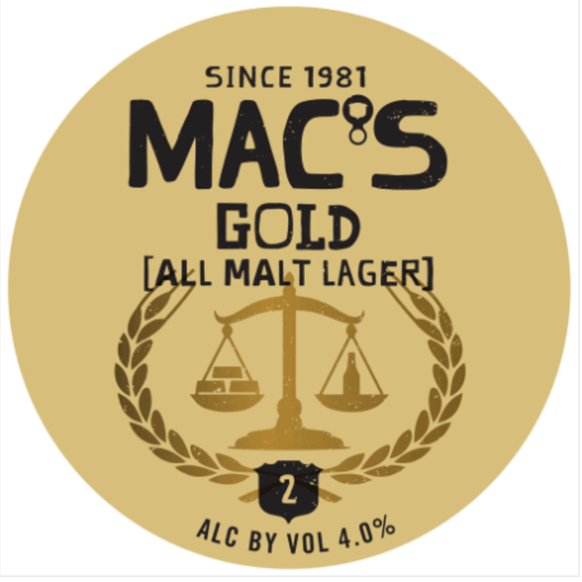 Macs Gold 330ml (6 Cans) - Liquid Library