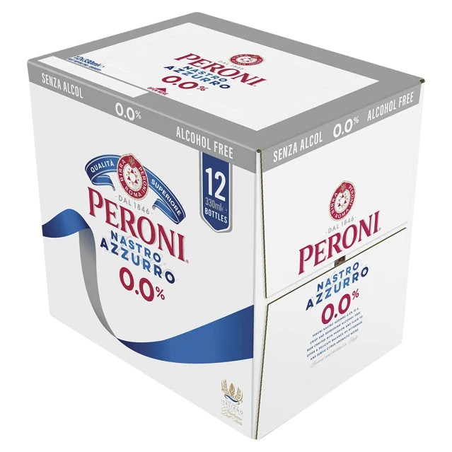 Peroni 0% 330ml (12 Bottles) - Liquid Library