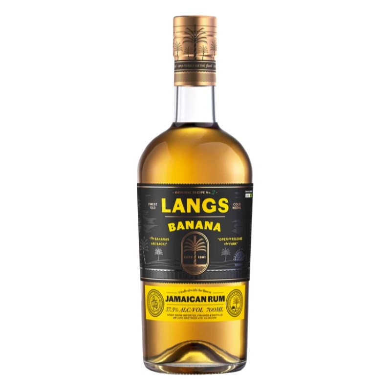 Langs Banana Rum 700ml - Liquid Library